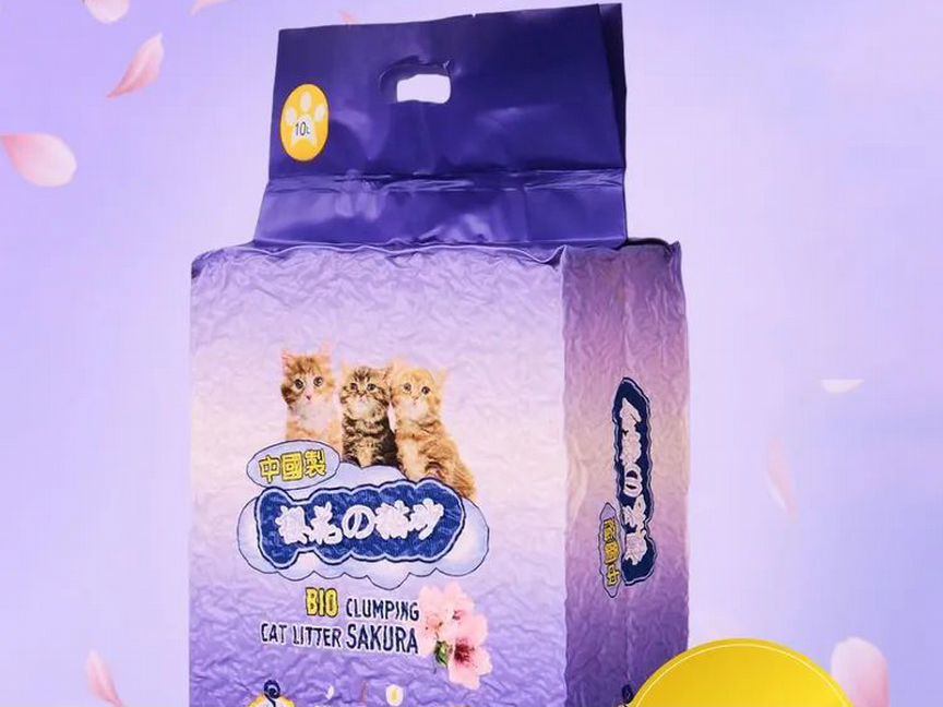 Наполнитель hakase arekkusu, Сакура 10 л