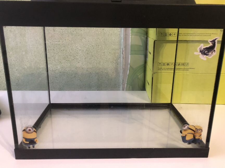 Аквариум Tetra Goldfish с миньонами 30л