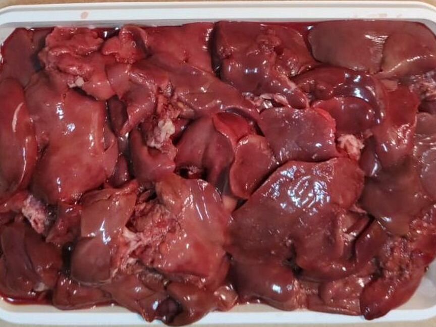 Печень куриная для собак