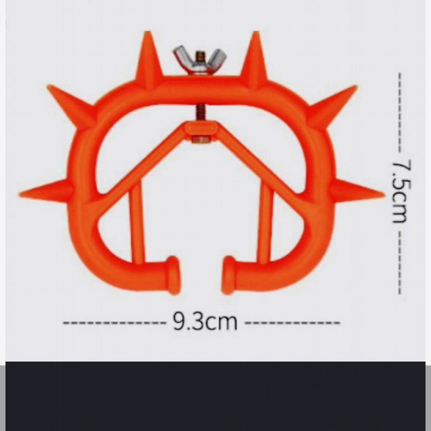 Кольцо с шипами для телят против высасывания 2шт