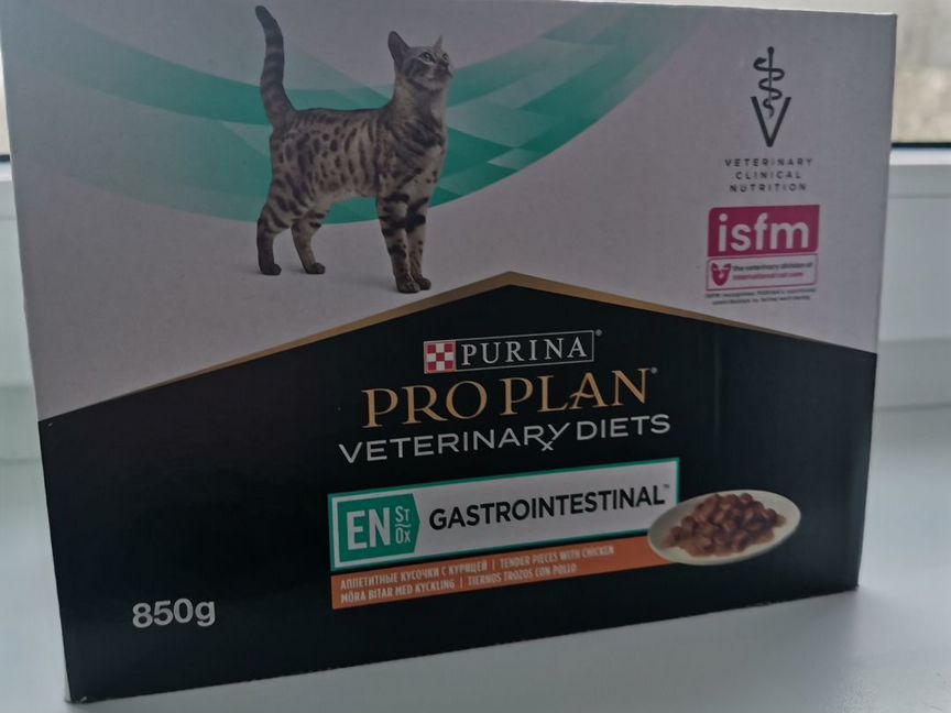 Влажный корм для кошек pro plan gastrointestinal
