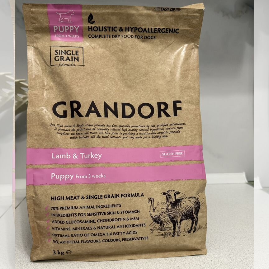 Сухой корм для собак grandorf