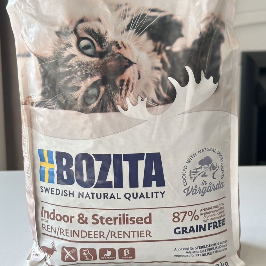 Корм для кошек Bozita Indoor & Sterilised