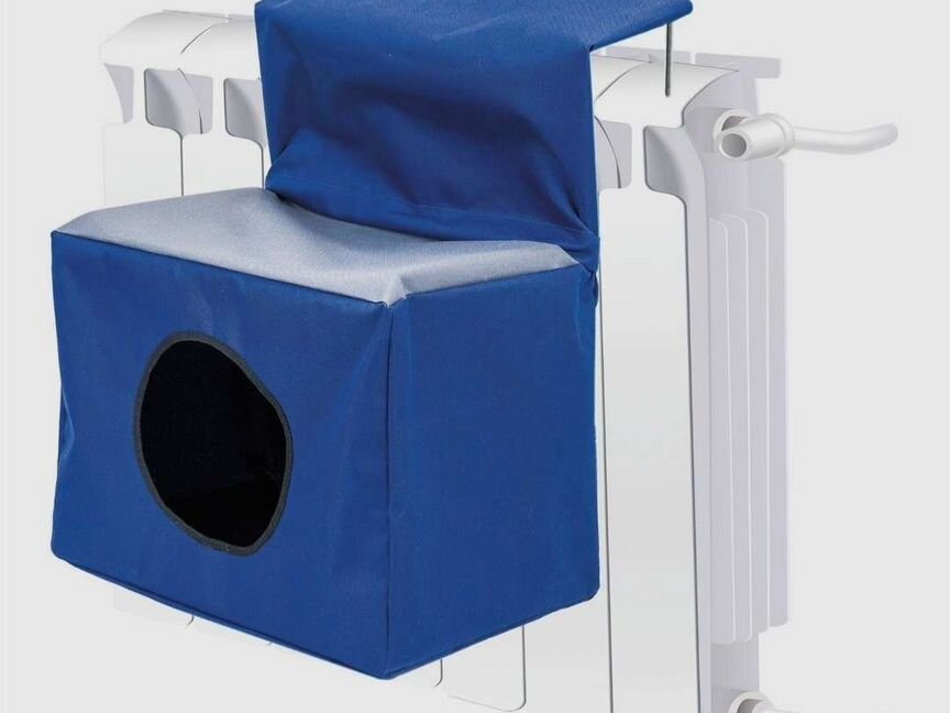 Гамак домик для кошек на батарею