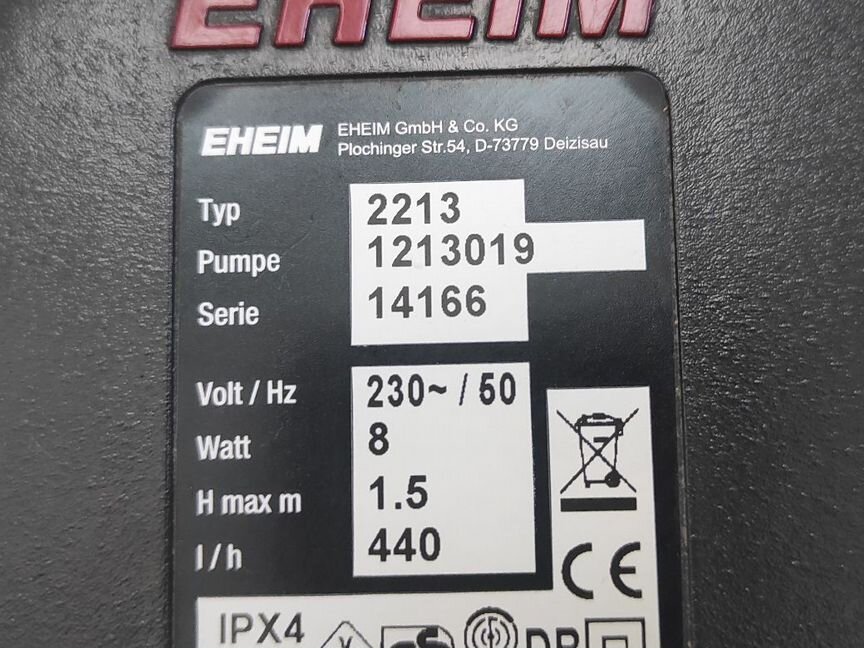 Фильтр для аквариума внешний eheim 2213 б/у