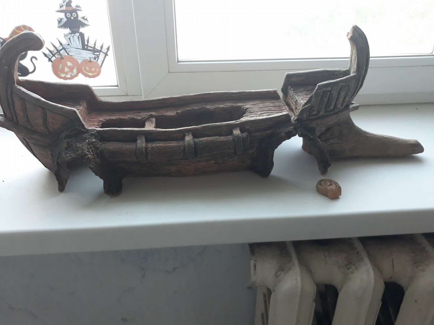 Корабль и ракушки