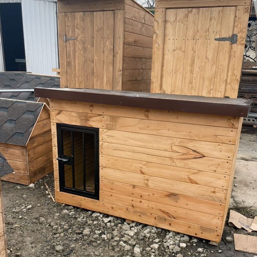 Будка для собаки утепленная