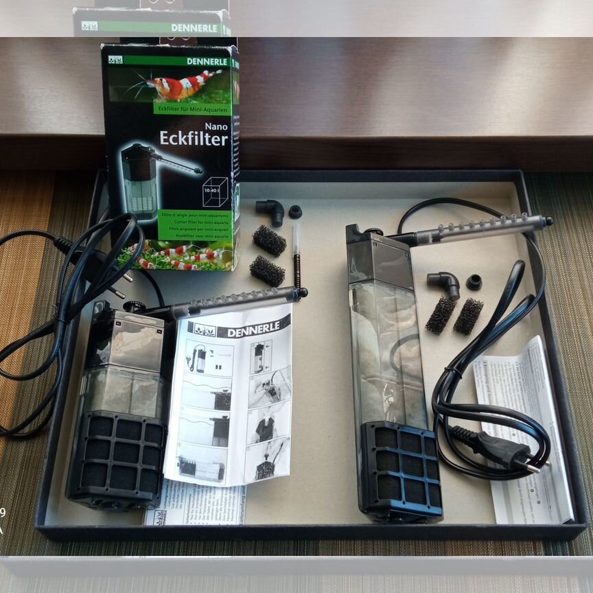 Фильтр Dennerle Nano с насадкой Baby Protect