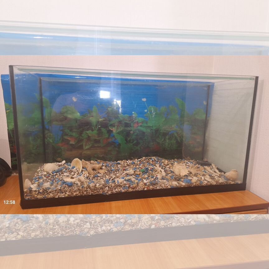 Аквариум 100 литров без крышки