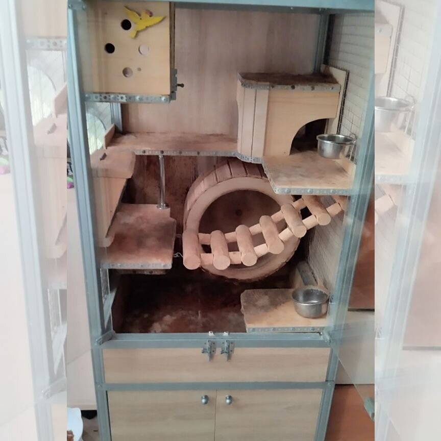 Клетка для шиншиллы