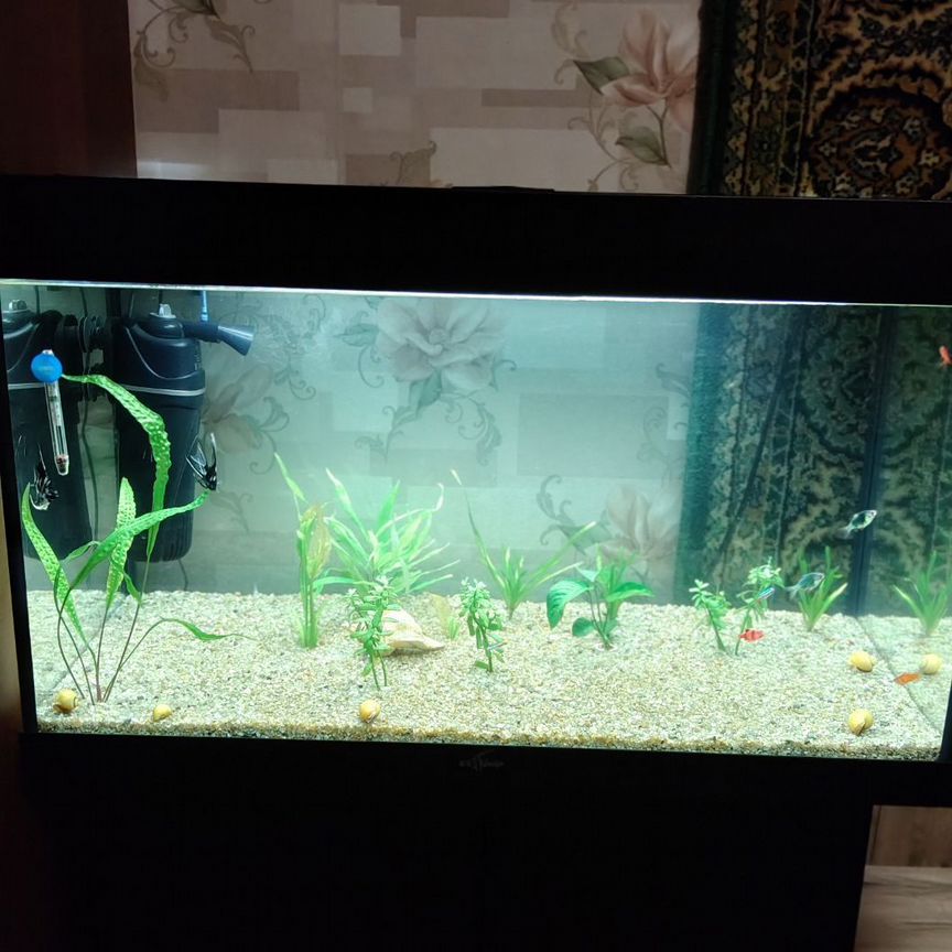 Аквариум с тумбой бу 150л