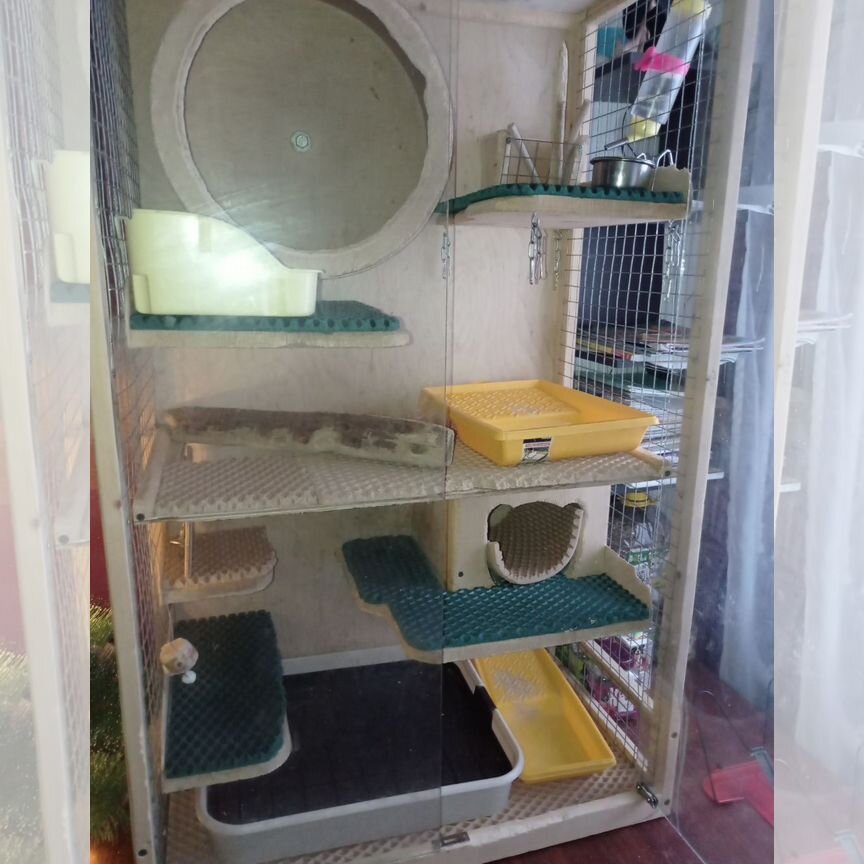 Клетка для шиншиллы