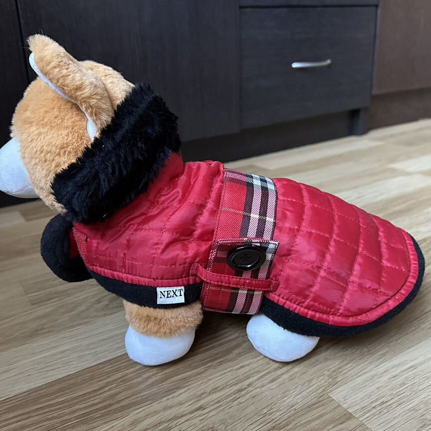 Попона для собаки утепленная