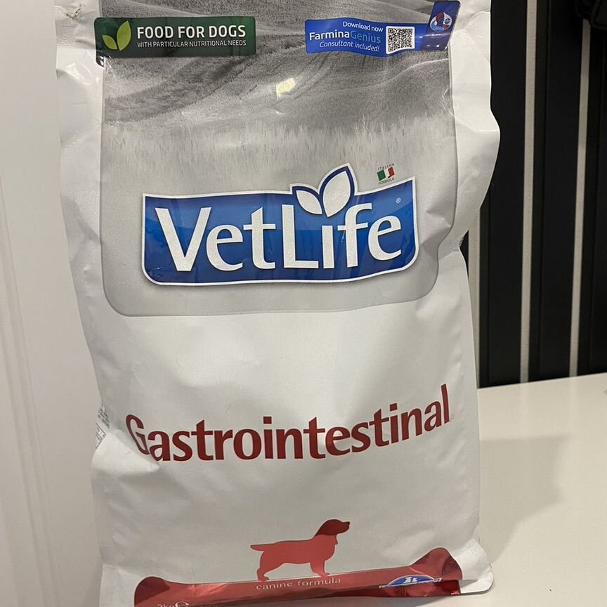 Корм для собак Farmina VetLife Gastrointestinal