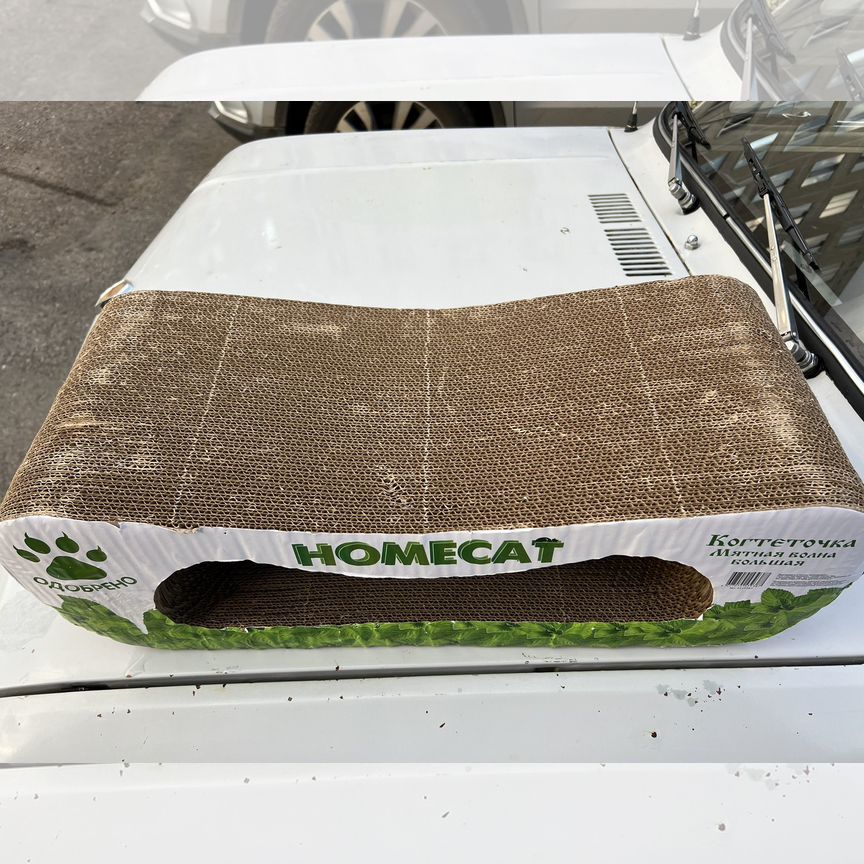 Когтеточка для кошек homecat мятная волна