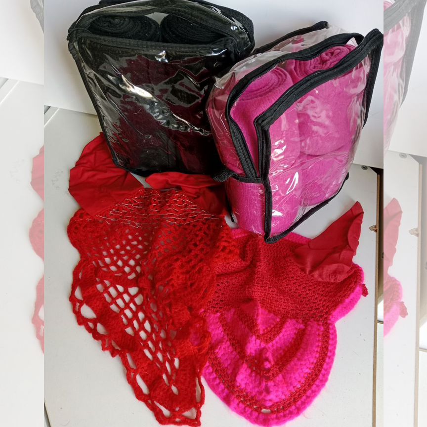 Бинты и шапочки для лошадей