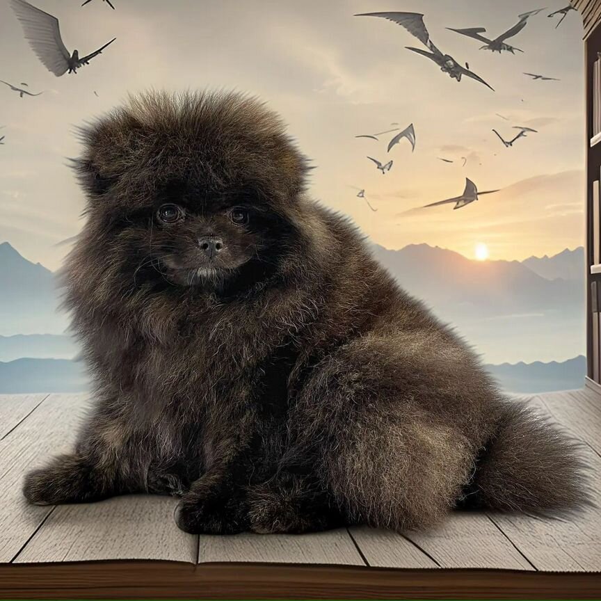 Померанский шпиц, щенок