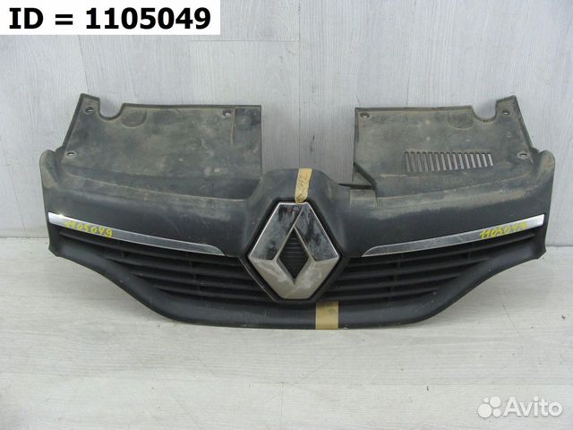 Решетка радиатора Renault Logan купить в Москве RENAULT 623105727R | Авито