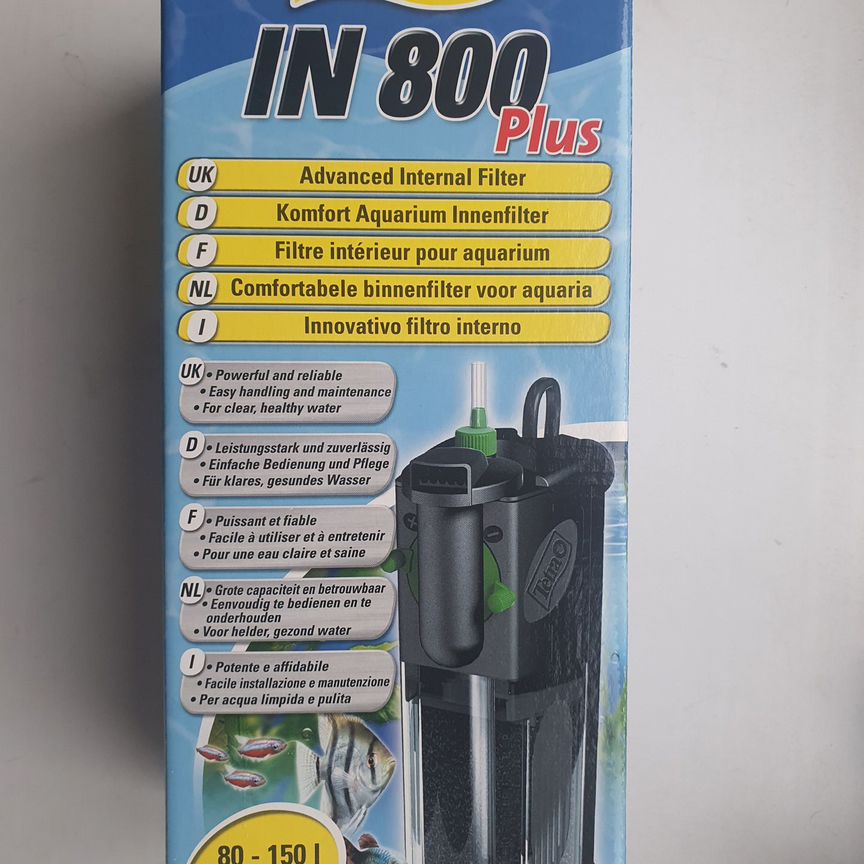 Новый - Фильтр внутренний Tetra IN 800 plus (от 80