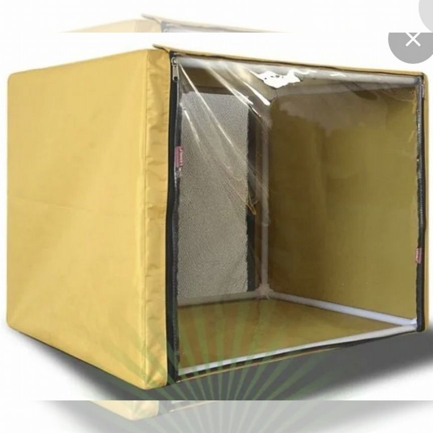 Палатка для выставки кошек ladioli желтая