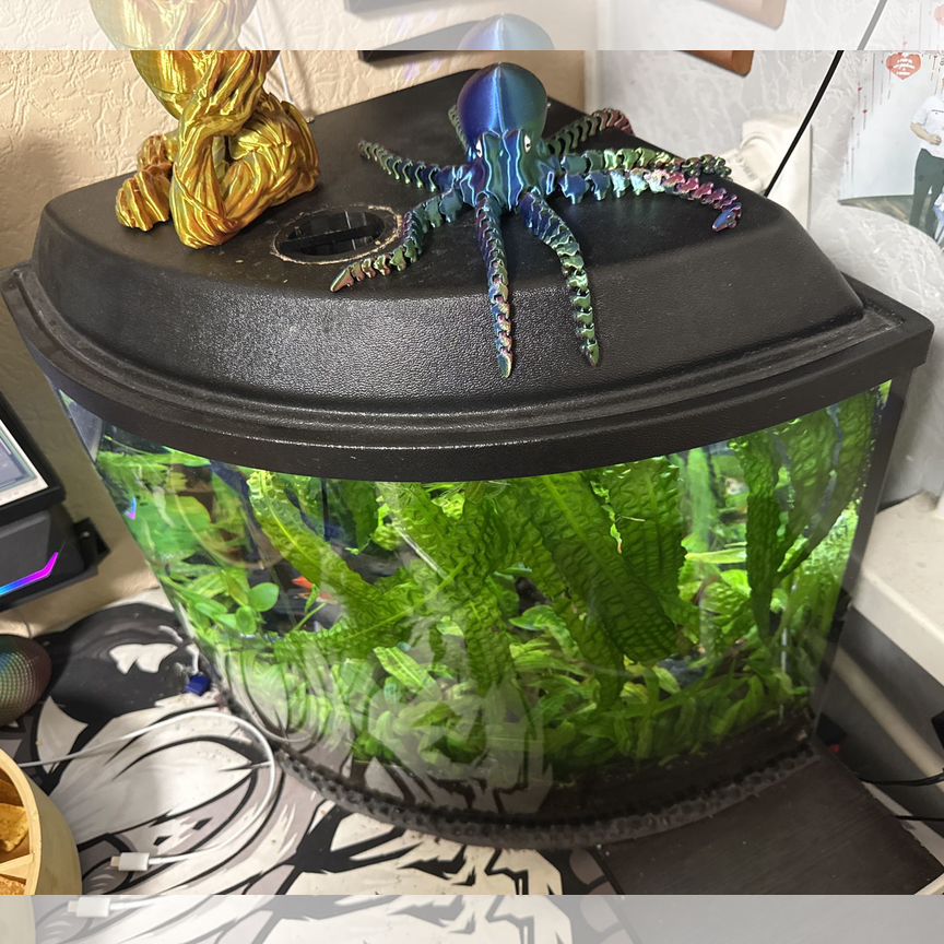 Аквариум угловой 60л