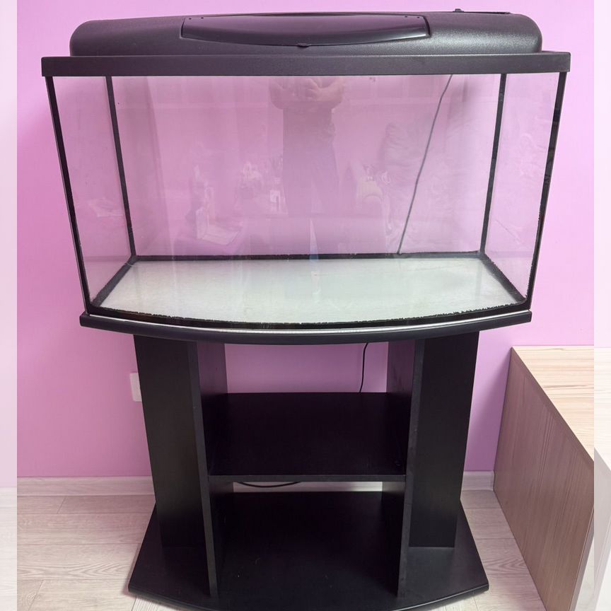 Аквариум с тумбой 120 литров освещением