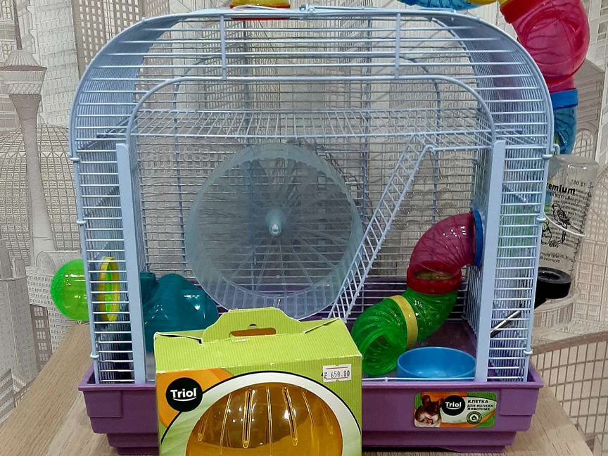 Клетка для грызунов (хомяков)