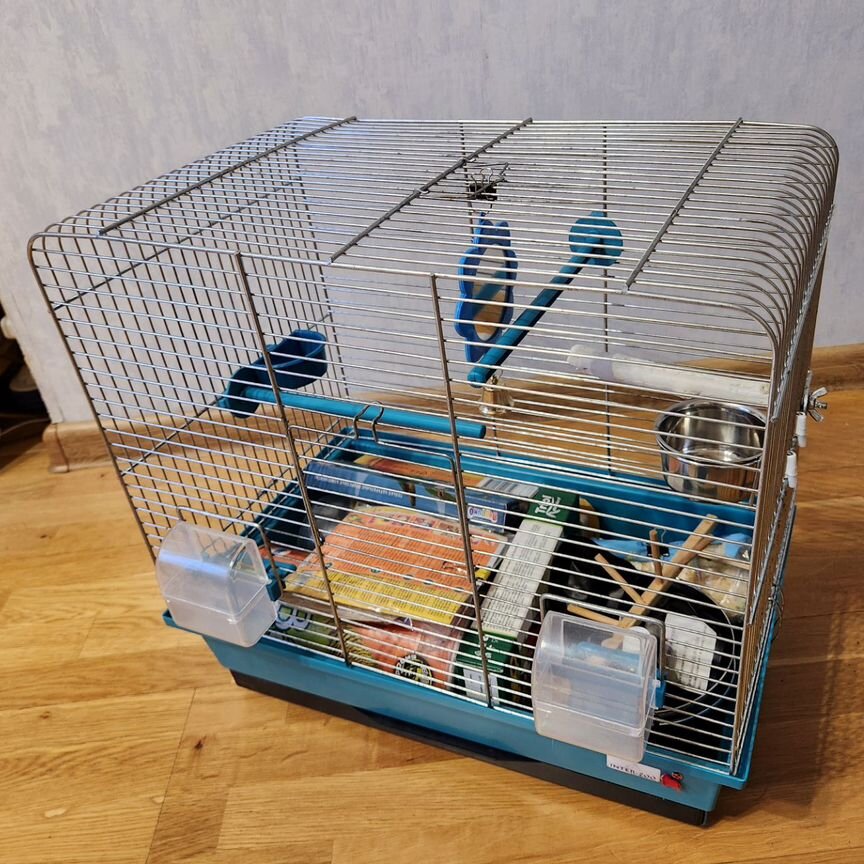 Клетка для волнистого попугая бу