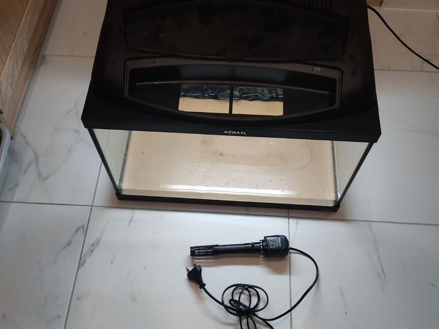 Аквариум 40 литров с крышкой и подсветкой