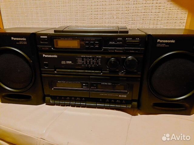 Магнитофон Panasonic rx-dt610 купить в Москве | Электроника | Авито