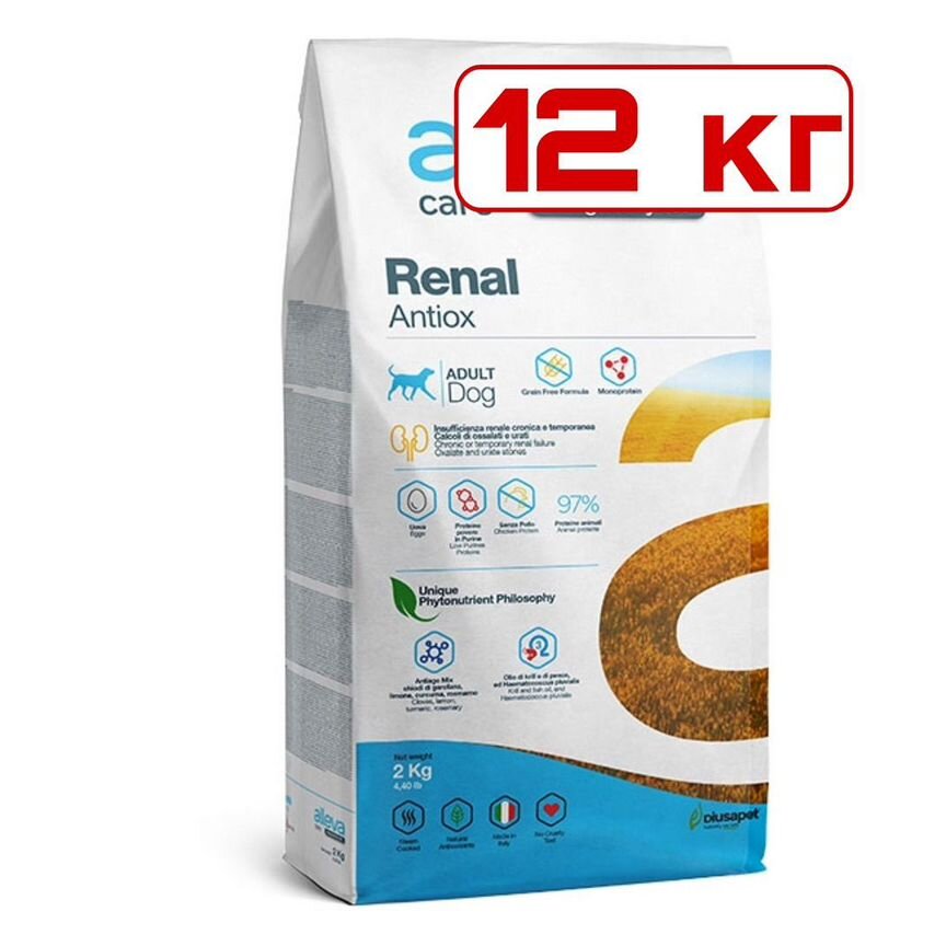 Корм для собак Alleva Care Renal Antiox 12 кг