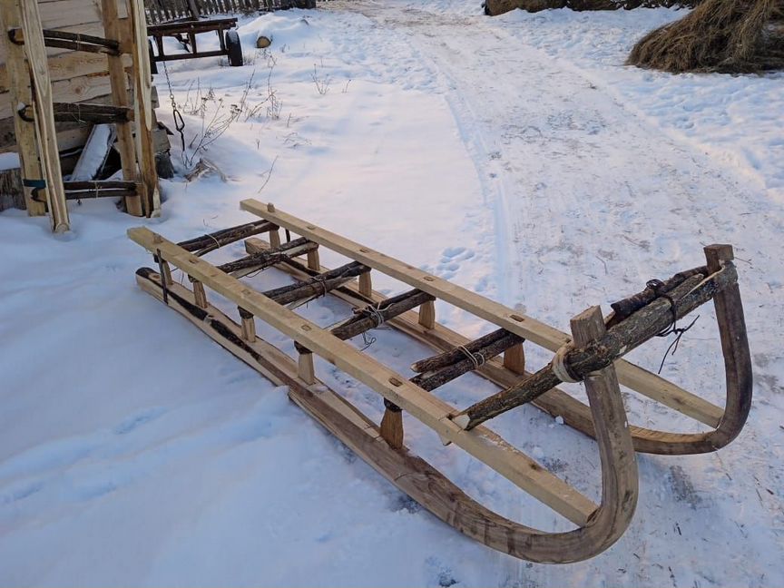 Сани телега для лошади