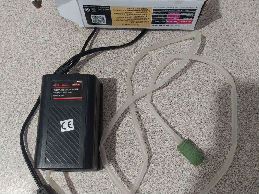 Продам компрессор для аквариума бу