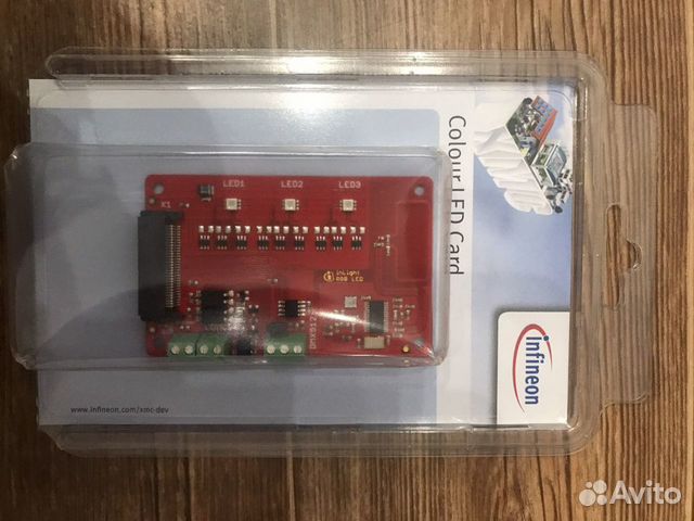 Плата расширения Infineon Colour LED card купить в Санкт-Петербурге ...