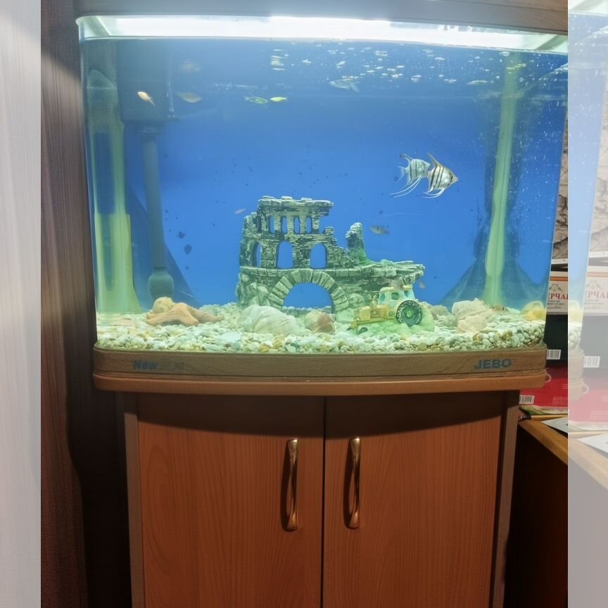 Аквариум с тумбой jebo R-style Aquarium