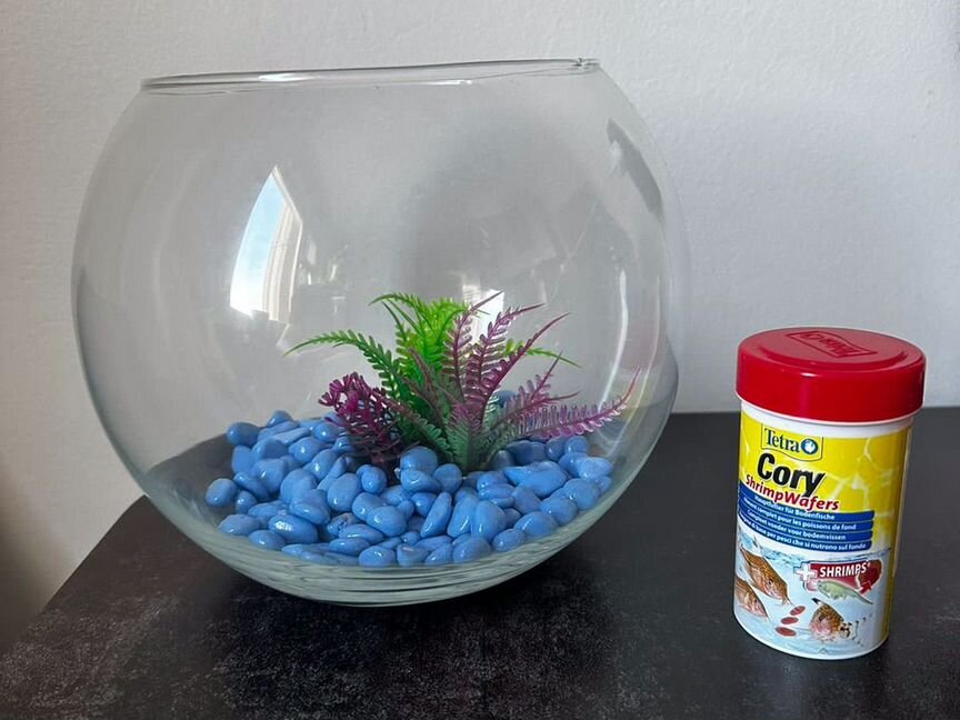 Аквариум в форме шара 3 литра