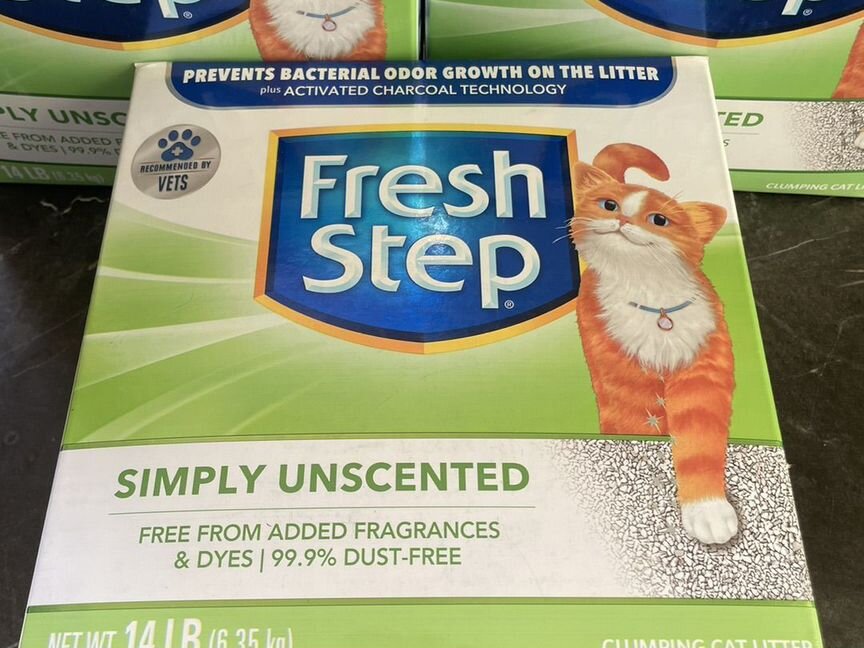 Наполнитель для кошачьего туалета Fresh Step