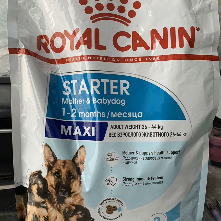 Сухой корм для собак royal canin starter