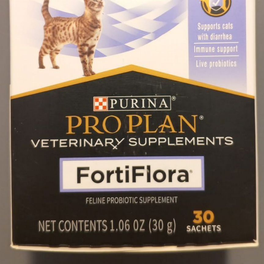 Пробиотик для кошек Purina FortiFlora 30 пакетиков