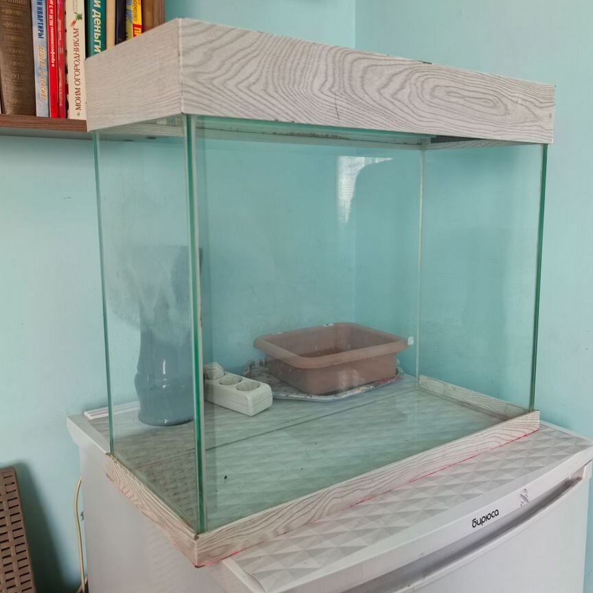 Аквариум 60л, б/у