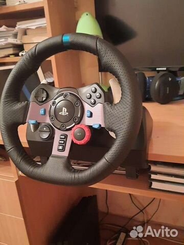 Logitech g29 Игровой руль + Педали купить в Москве | Электроника | Авито