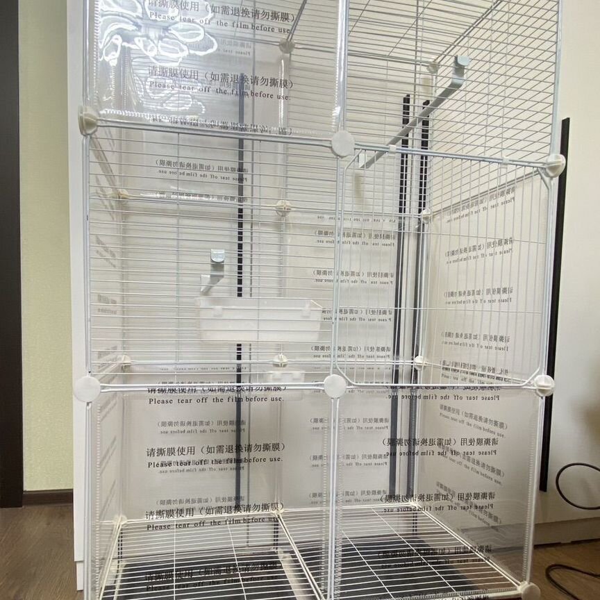 Клетка новая 125*37*75