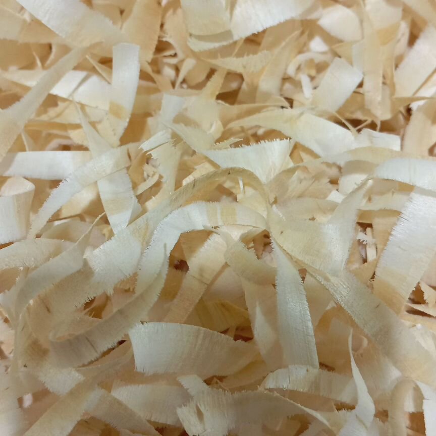 Стружка сухая берёзовая