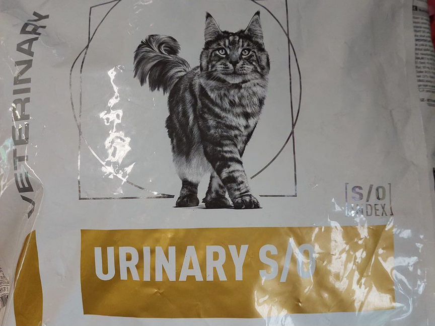 Корм для кошек Royal Canin Urinary S/O 7 кг, 3,5кг