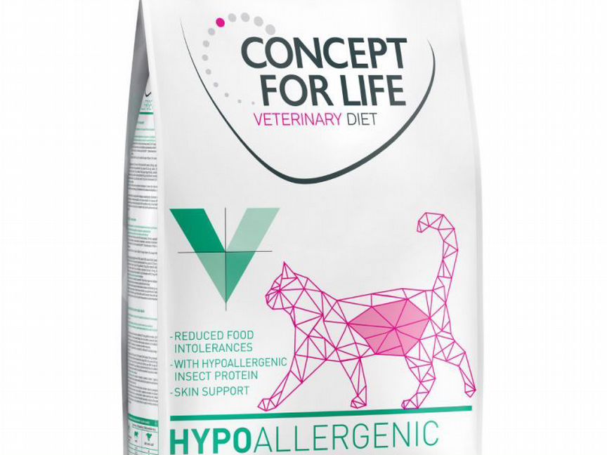 Корм для кошек Concept for Life Hypoallergenic 3кг