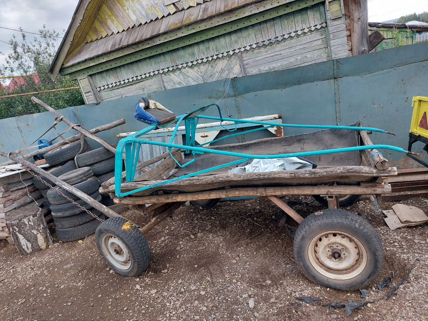 Качалки для лошади и телега