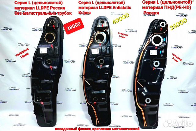 Топливный бак Pajero 4 купить в Санкт-Петербурге Автопласт 1700A404 ...