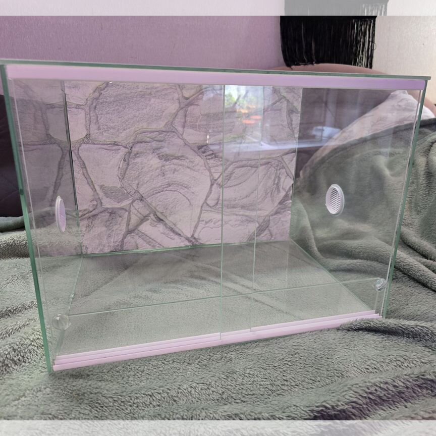 Террариум 40х30х30 горизонтальный