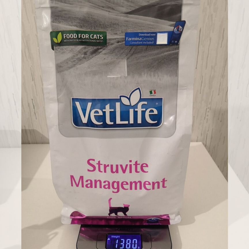 Сухой корм для кошек Farmina Struvite Management