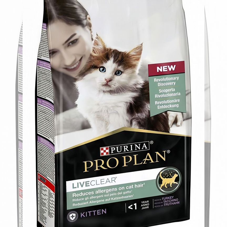 Purina Pro Plan LiveClear для котят